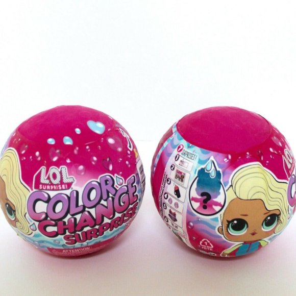 L.O.L. Surprise! | Toys | Lol Surprise Color Change Surprise Set Of 2 ...
